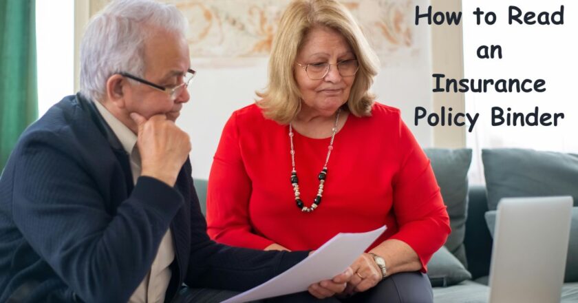 How to Read an Insurance Policy Binder – Orashiloaded