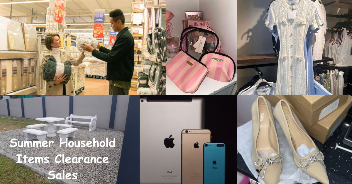Summer Household Items Clearance Sales